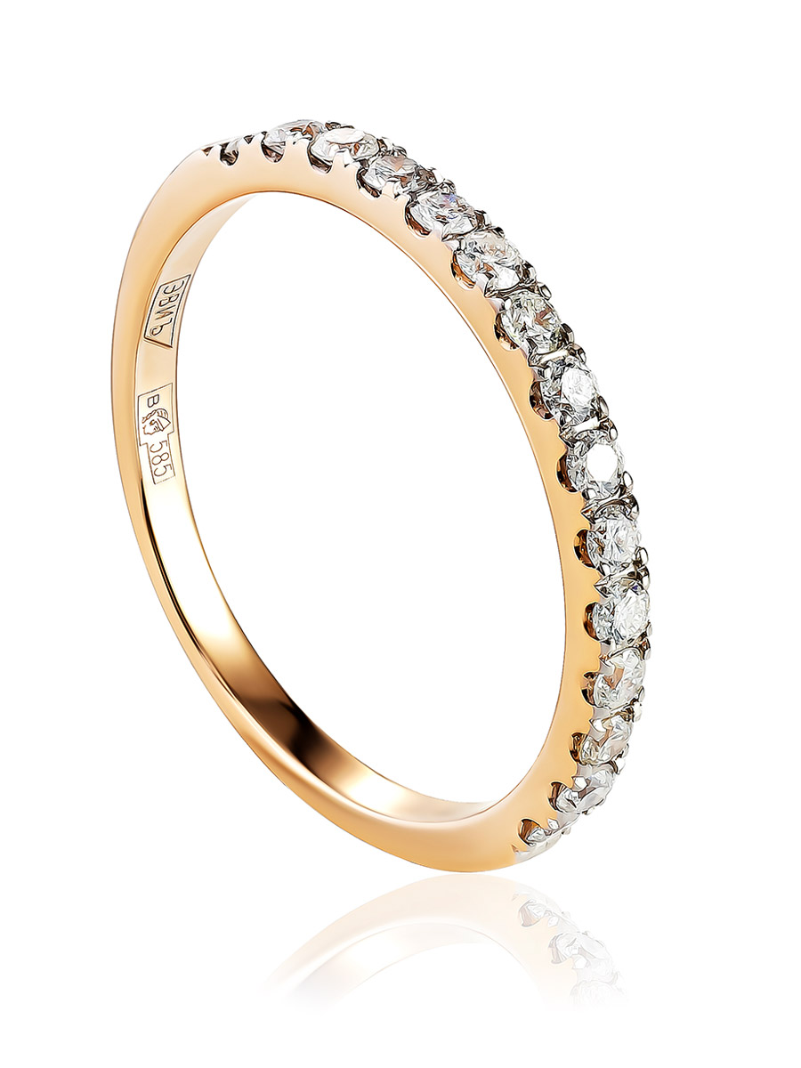 Shimmering Diamond Ring