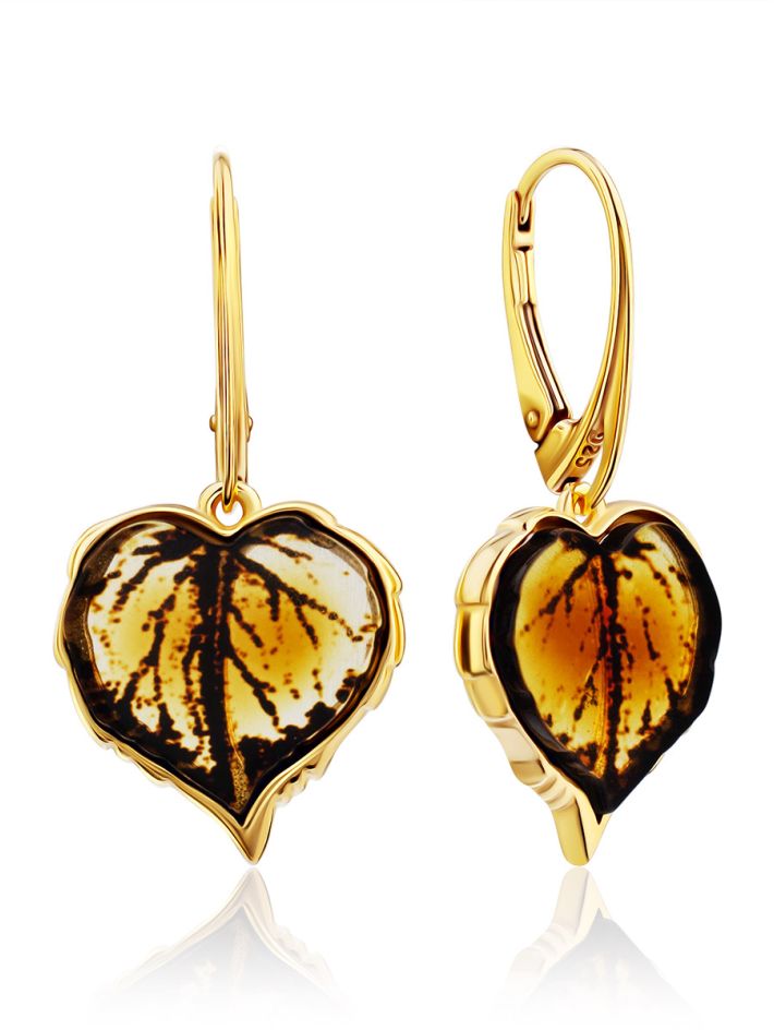 Серьги из серебра с позолотой — купить на SAPSANA | Интернет-магазин ...